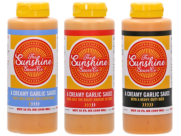 Original Recipe Trio – The Sunshine Sauce